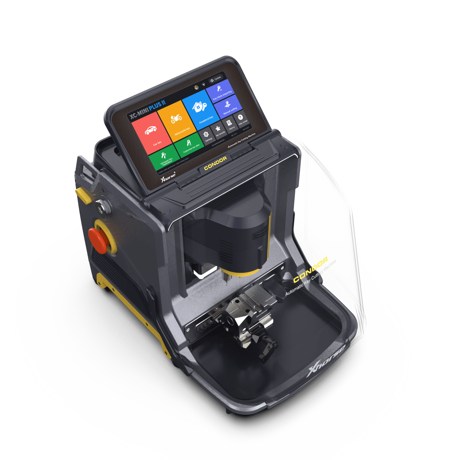 XC-MINI PLUS II XHORSE CORTADORA DE LLAVES CONDOR AUTOMATICA | Dash ...
